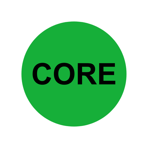 Core Stickers | 2" Round Green Labels | Self-adhesive | 500 Labels | Shipping Included! Great ...